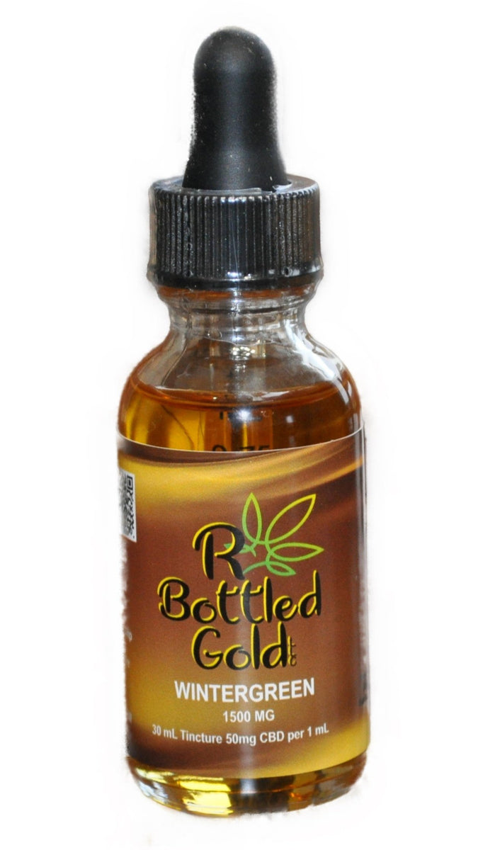 1500mg Wintergreen Tincture– R Bottled Gold LLC